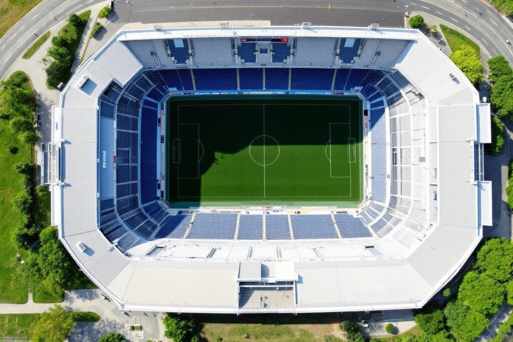 Plan du stade de Reims Auguste Delaune – infos pratiques et tribunes ...